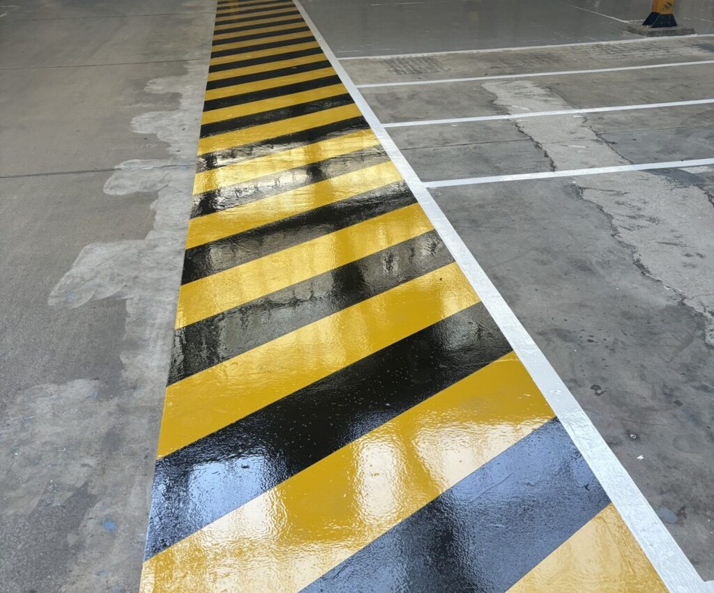 Warehouse Walkways & Epoxy Floor Demarcations